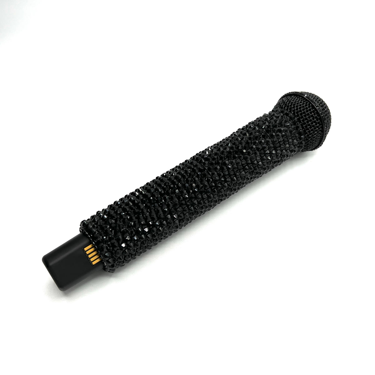 Custom Blinged Microphone – "Lyfe of Bling"